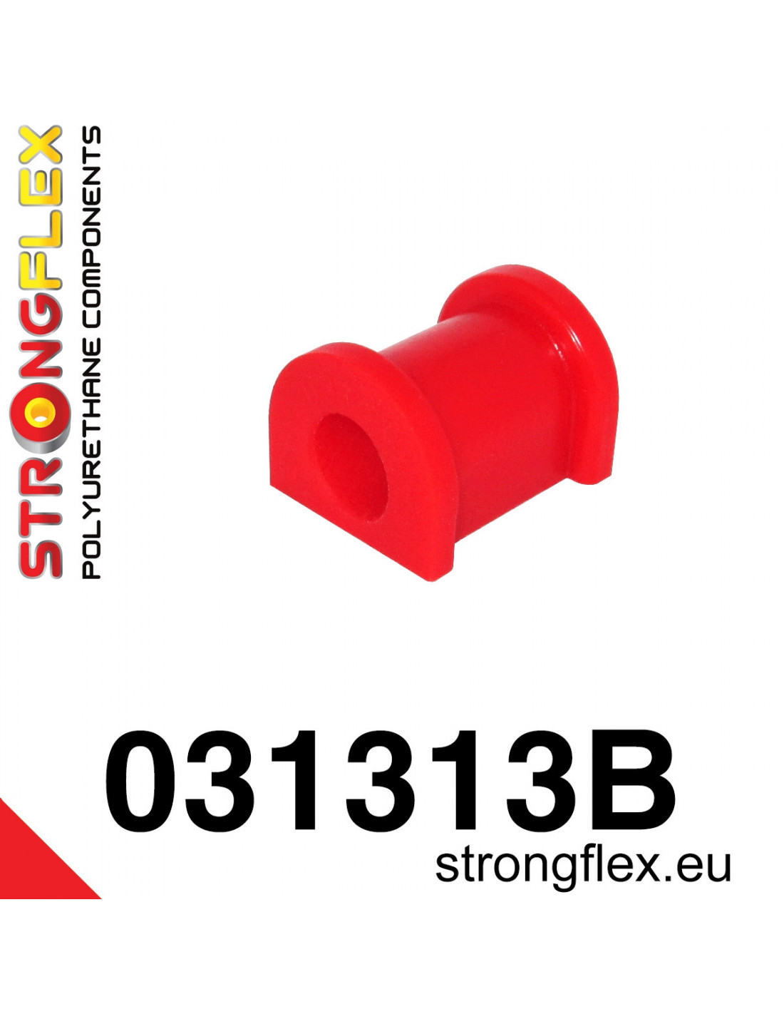 031313B: Rear anti roll barbush polyurethane BMW | STRONGFLEX