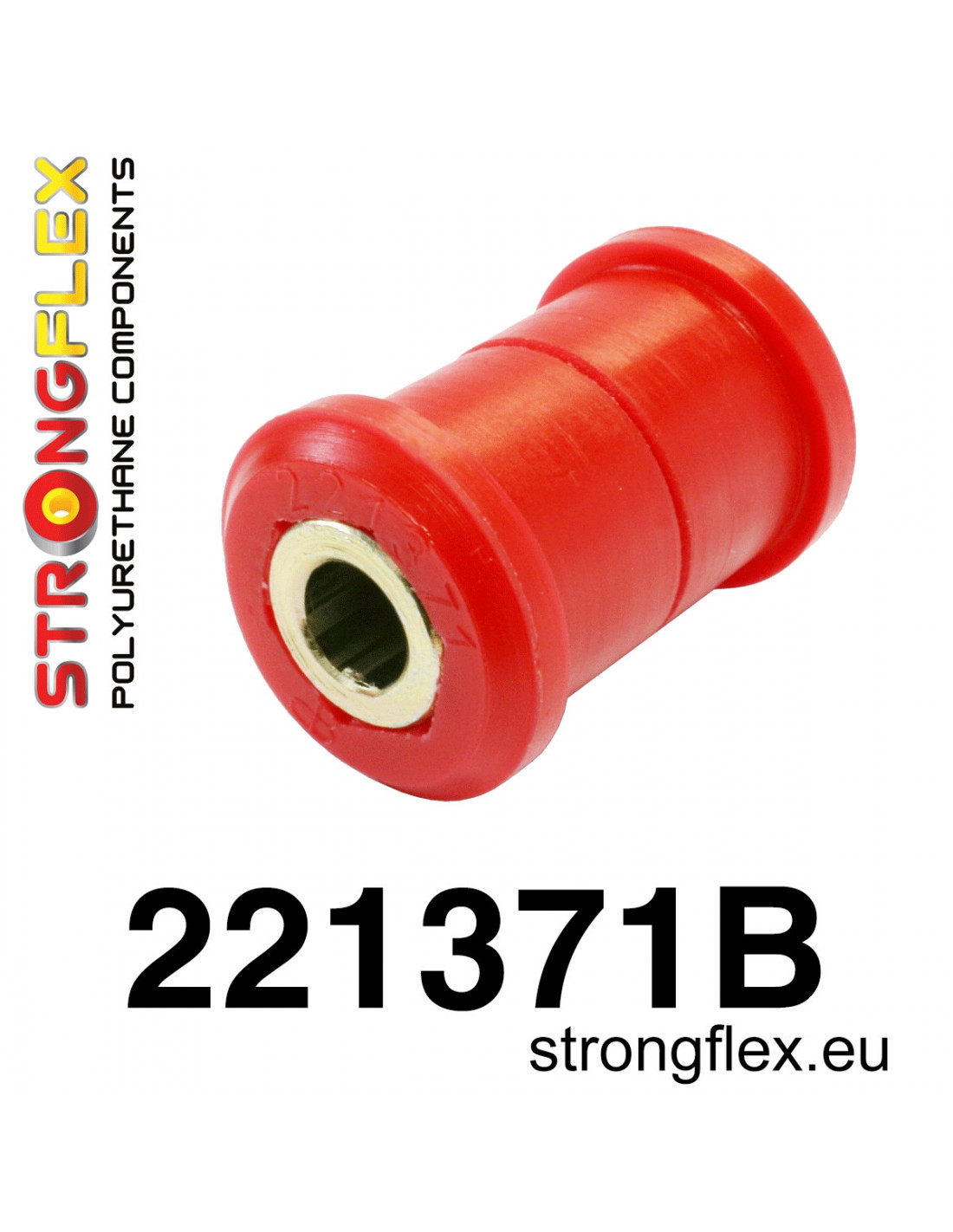 221371B: Rear wishbone inner bush polyurethane Audi | STRONGFLEX