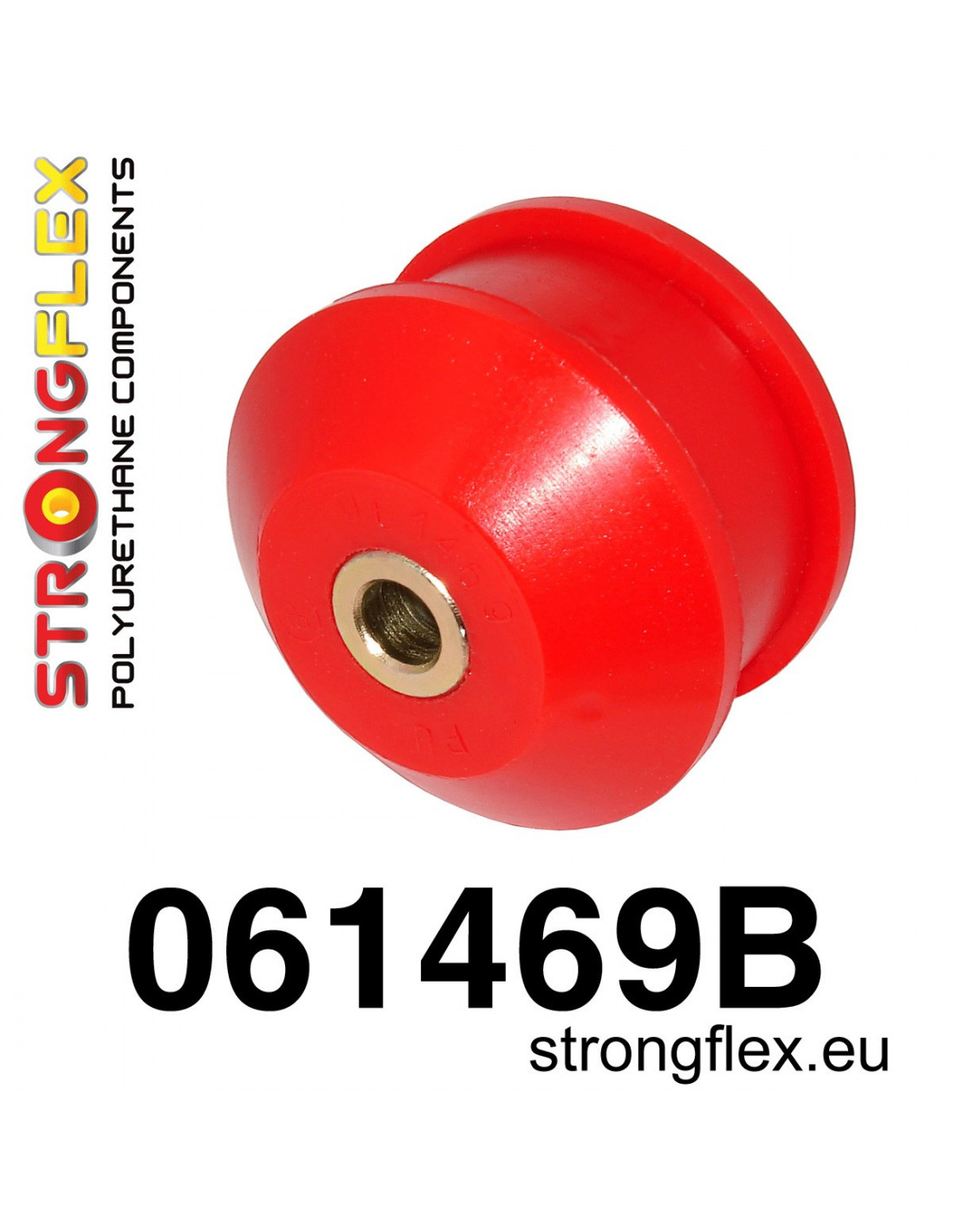 061469B: Front wishbone rear bush polyurethane Fiat | STRONGFLEX