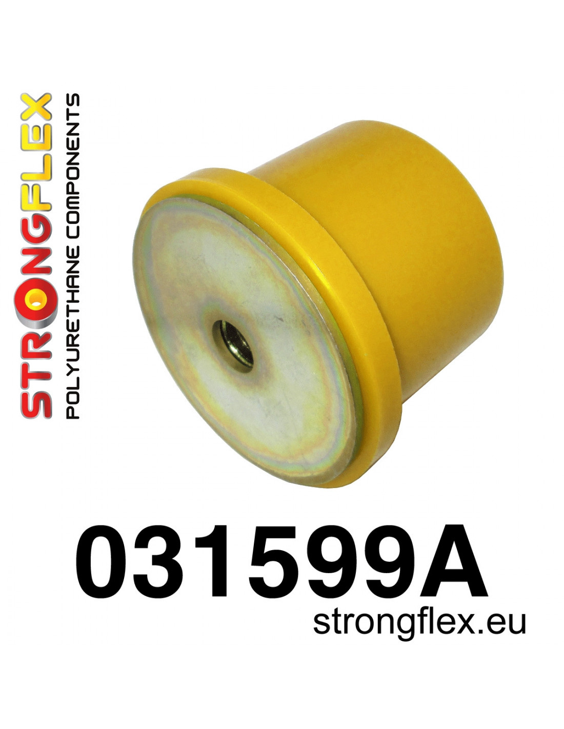031599A: Rear diff rear mounting bush SPORT polyurethane | STRONGFLEX