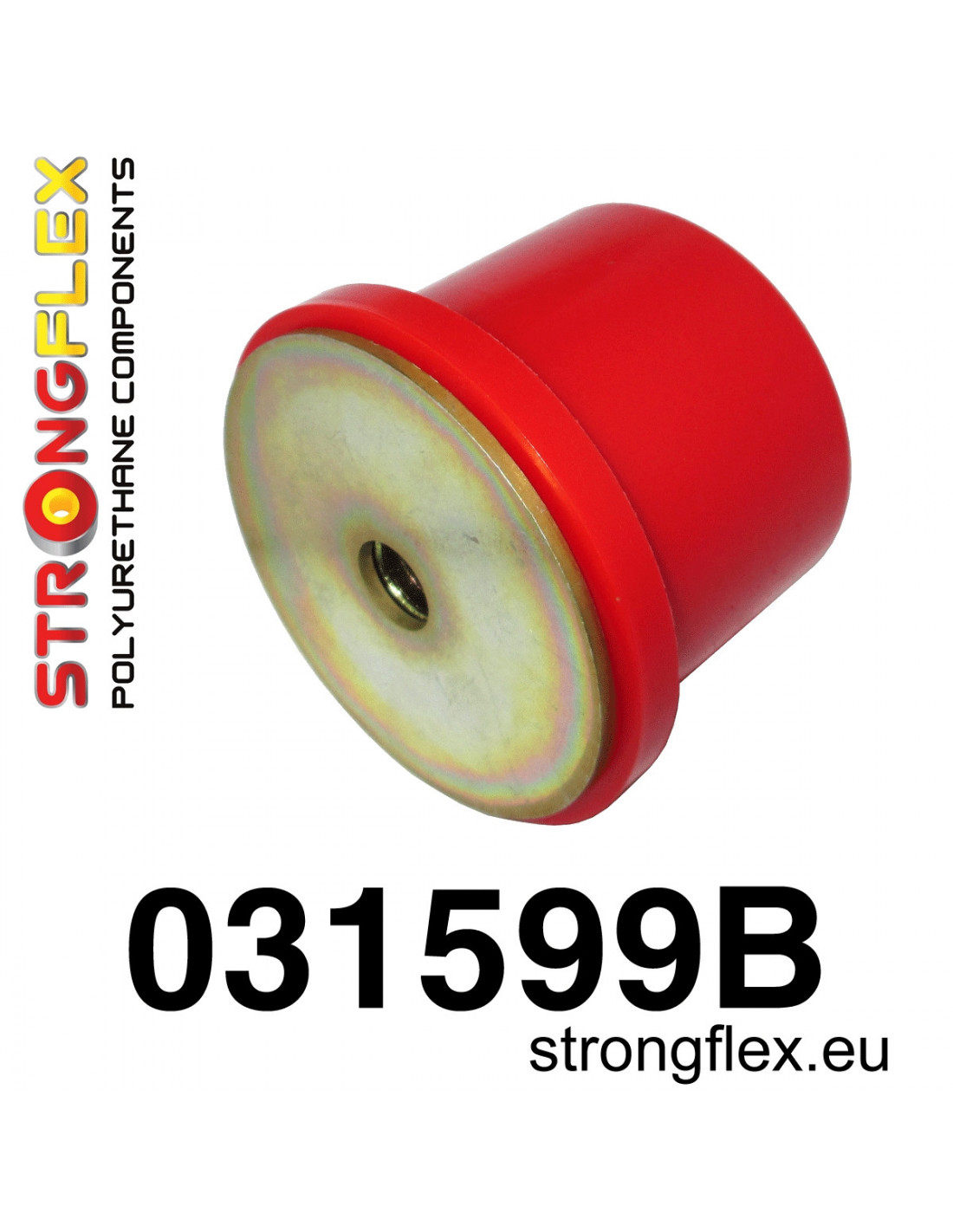 031599B: Rear diff rear mounting bush polyurethane BMW | STRONGFLEX