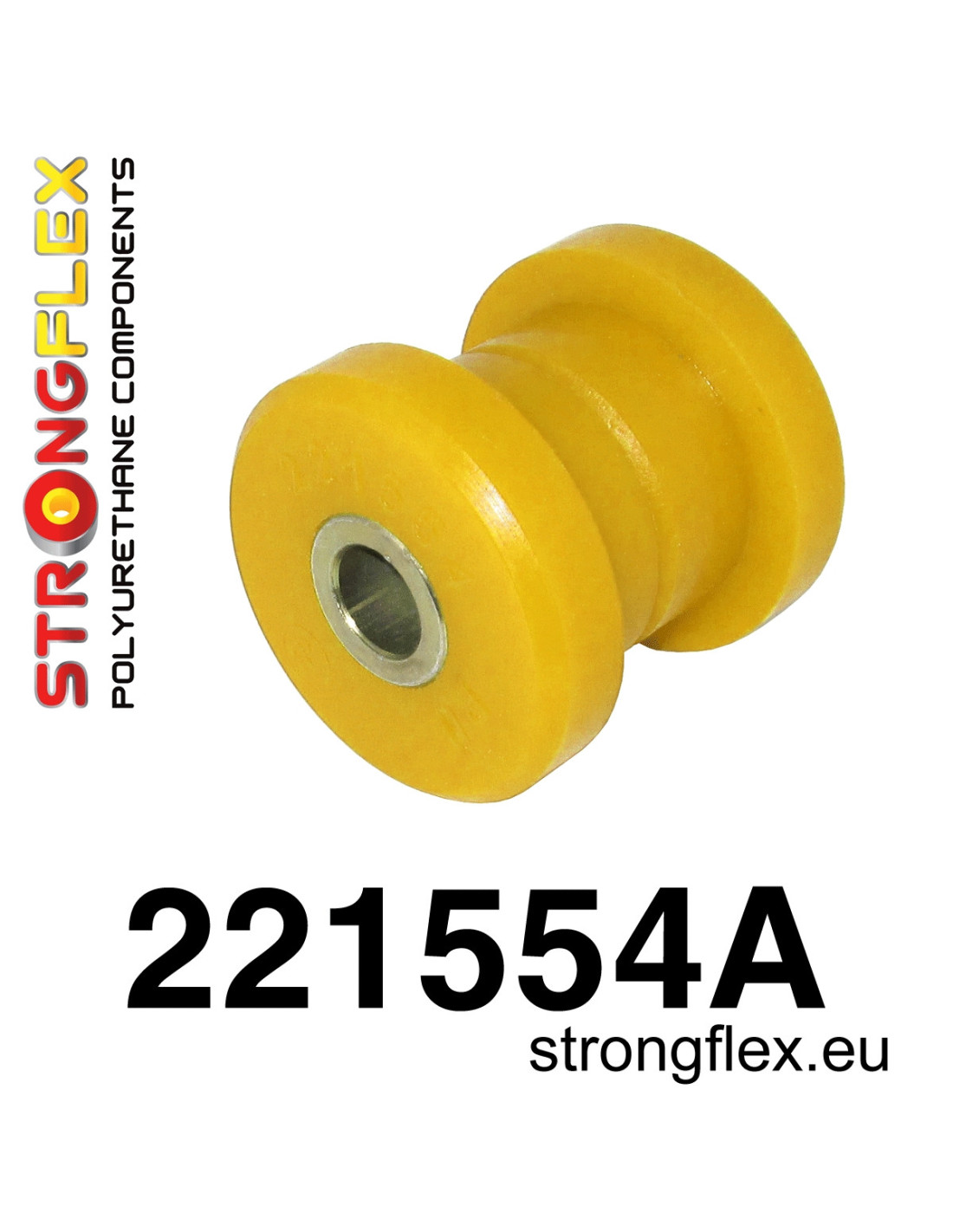 221554A: Rear lower spring mount outer bush SPORT | STRONGFLEX