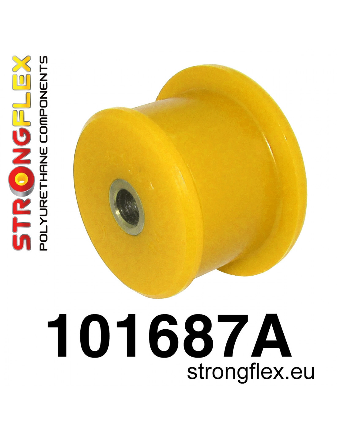 101687A: Rear diff mount bush SPORT polyurethane drift | STRONGFLEX
