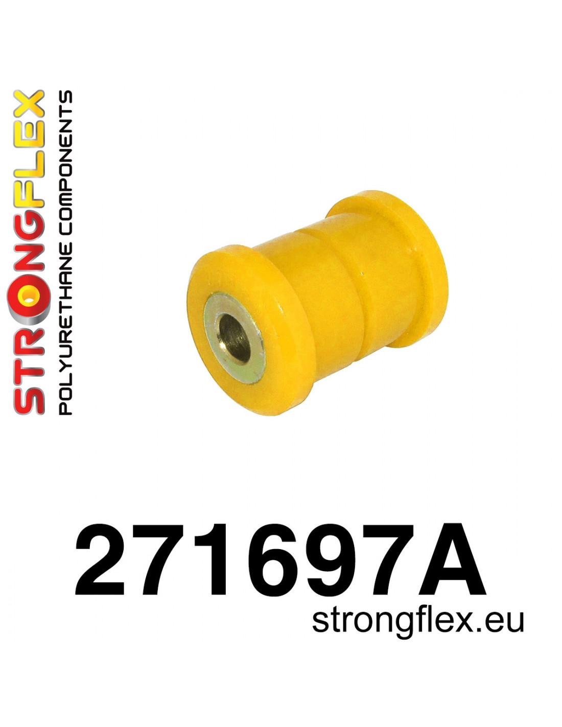 271697A: Front lower arm rear bush SPORT polyurethane drift | STRONGFLEX