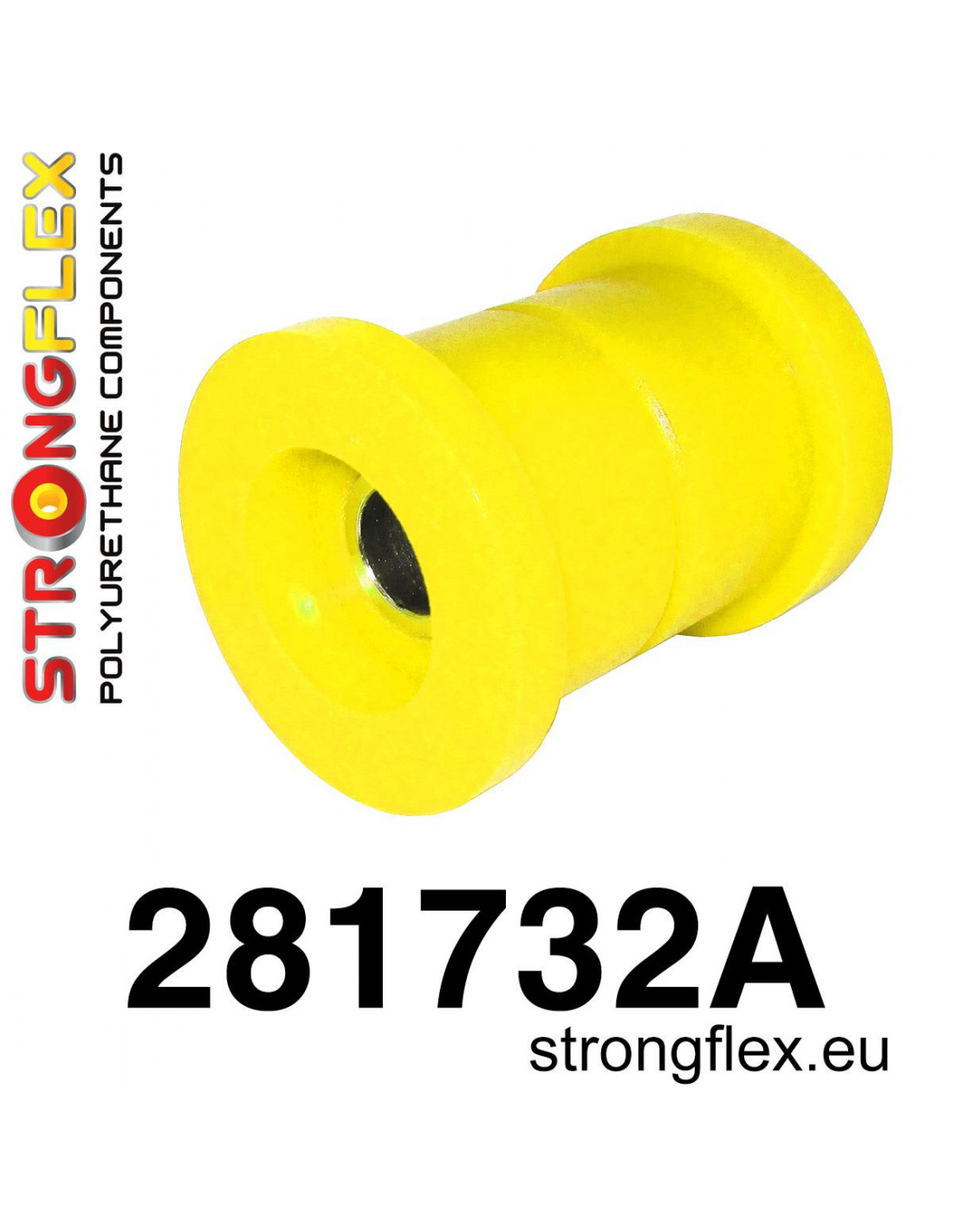 281732A: Hinterachsträger- Tonnenlager vordere Buchse | STRONGFLEX
