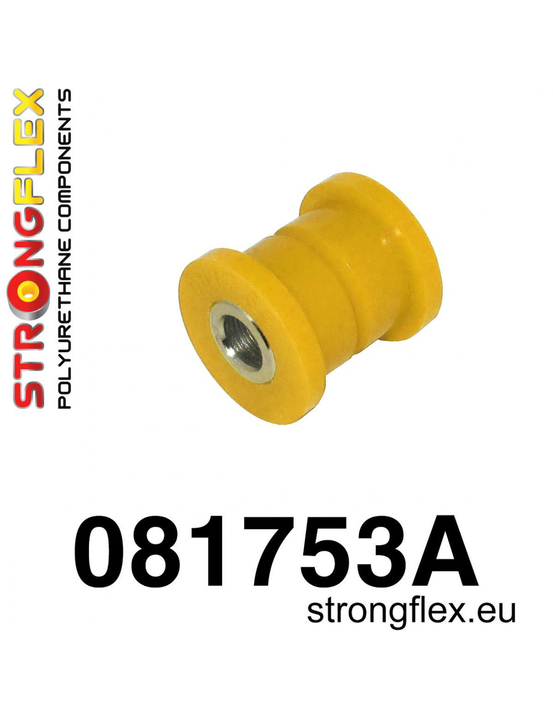 081753A: Rear toe adjuster inner bush SPORT polyurethane | STRONGFLEX