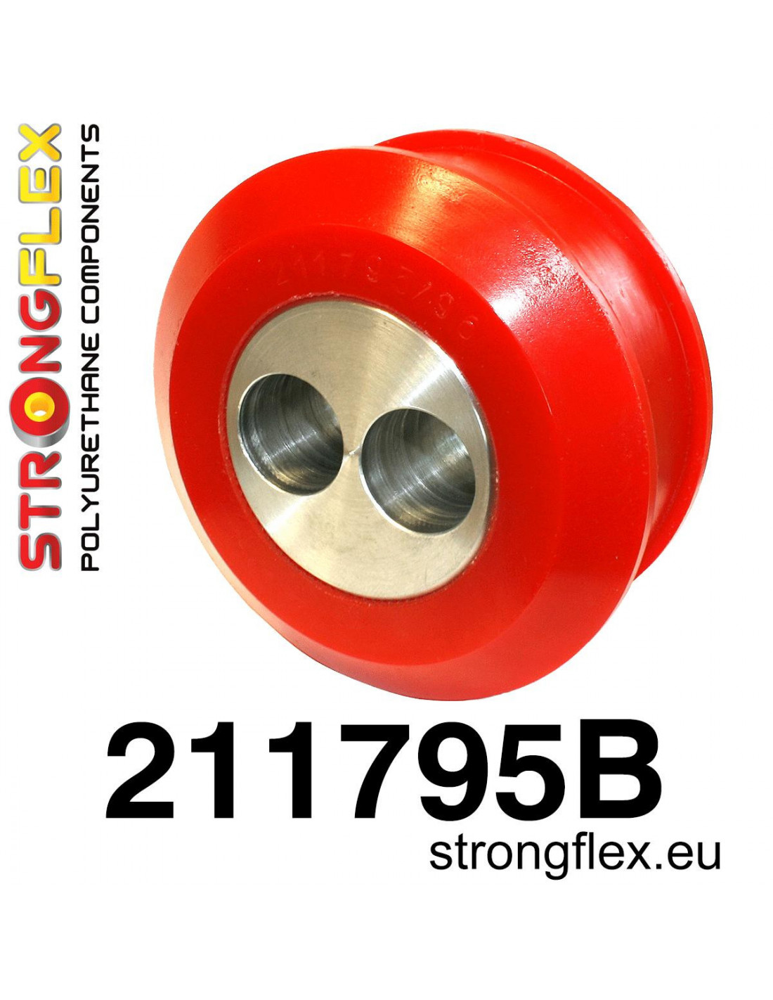 211795B: Rear diff mount - rear bush polyurethane Toyota | STRONGFLEX