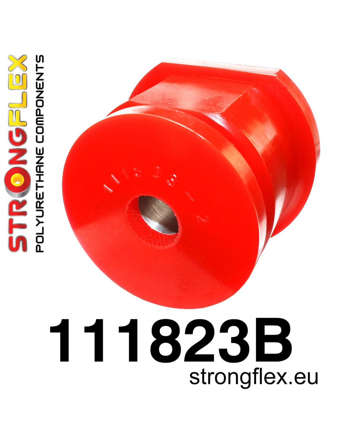 111823B: Rear subframe - rear bush polyurethane Chrysler | STRONGFLEX