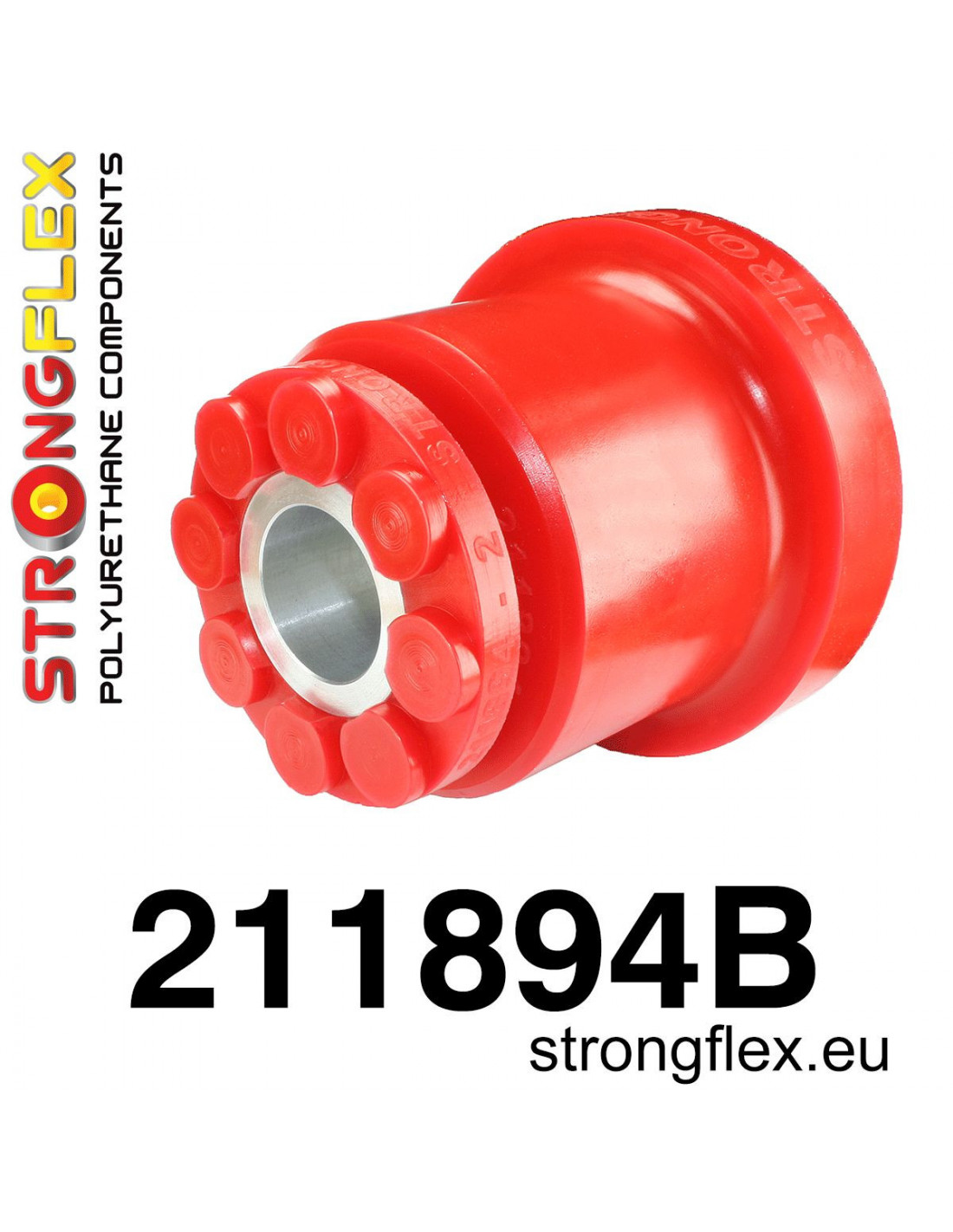 211894B: Hinterachsträger- Tonnenlager hintere Buchse | STRONGFLEX