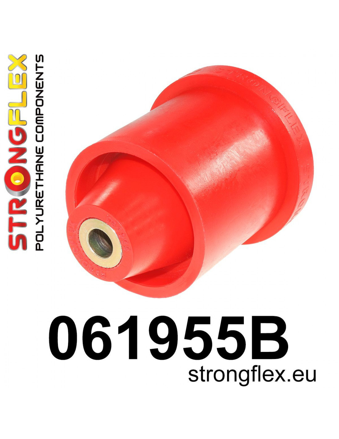 061955B: Rear beam bush 69,5mm polyurethane Fiat | STRONGFLEX