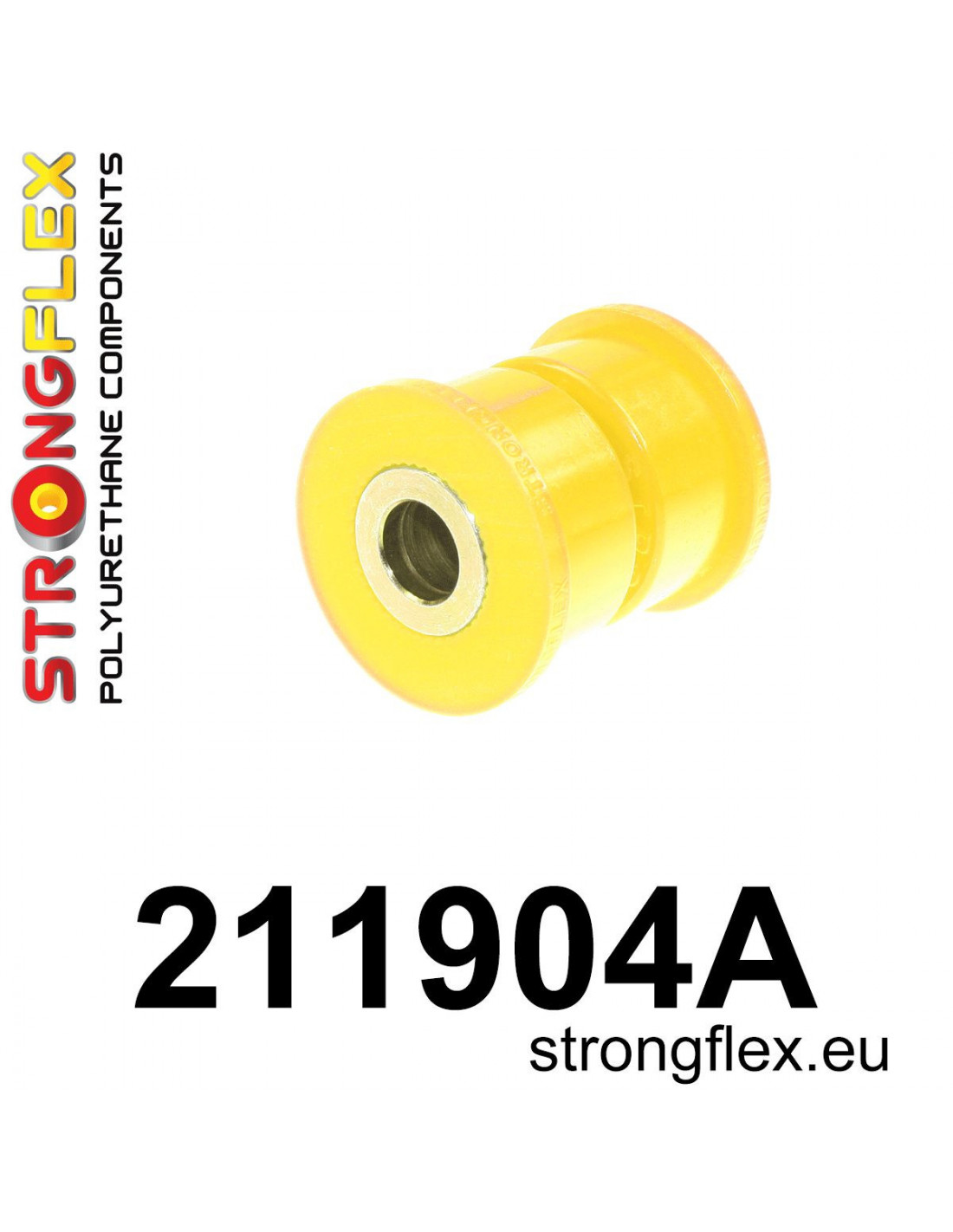 211904A: Rear suspension rod bush SPORT polyurethane drift | STRONGFLEX