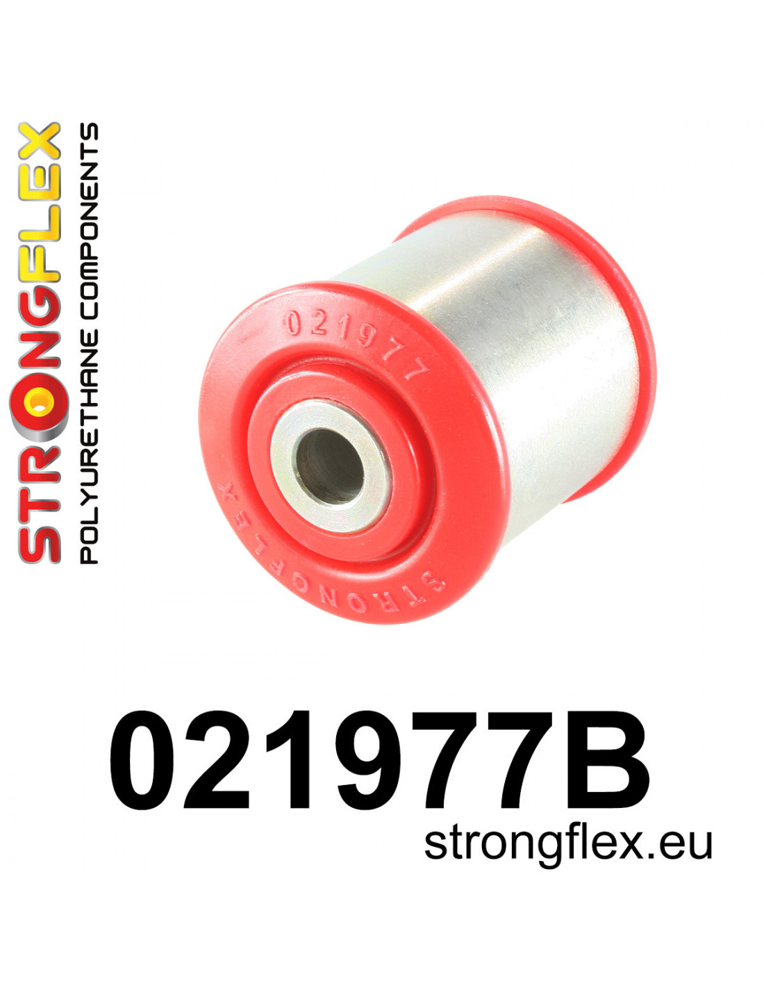 021977B: Rear lower arm – front bush polyurethane Audi | STRONGFLEX