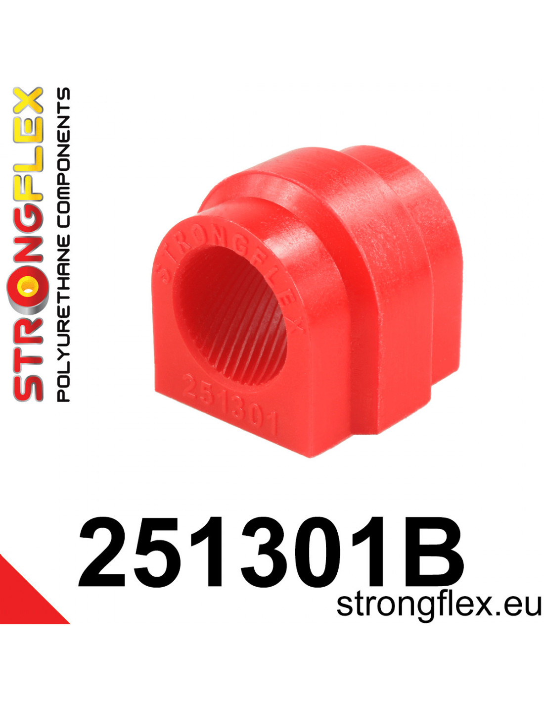 251301B: Front anti roll bar bush polyurethane Mini | STRONGFLEX