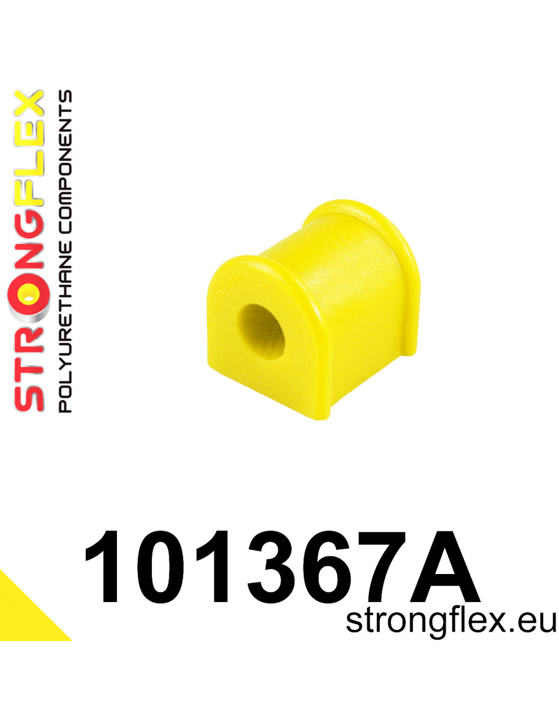 101367A: Rear anti roll bar bush SPORT polyurethane drift | STRONGFLEX