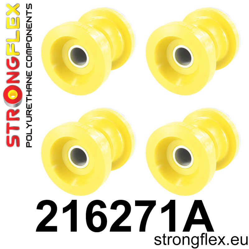 216271A: Rear subframe bush kit SPORT polyurethane drift | STRONGFLEX