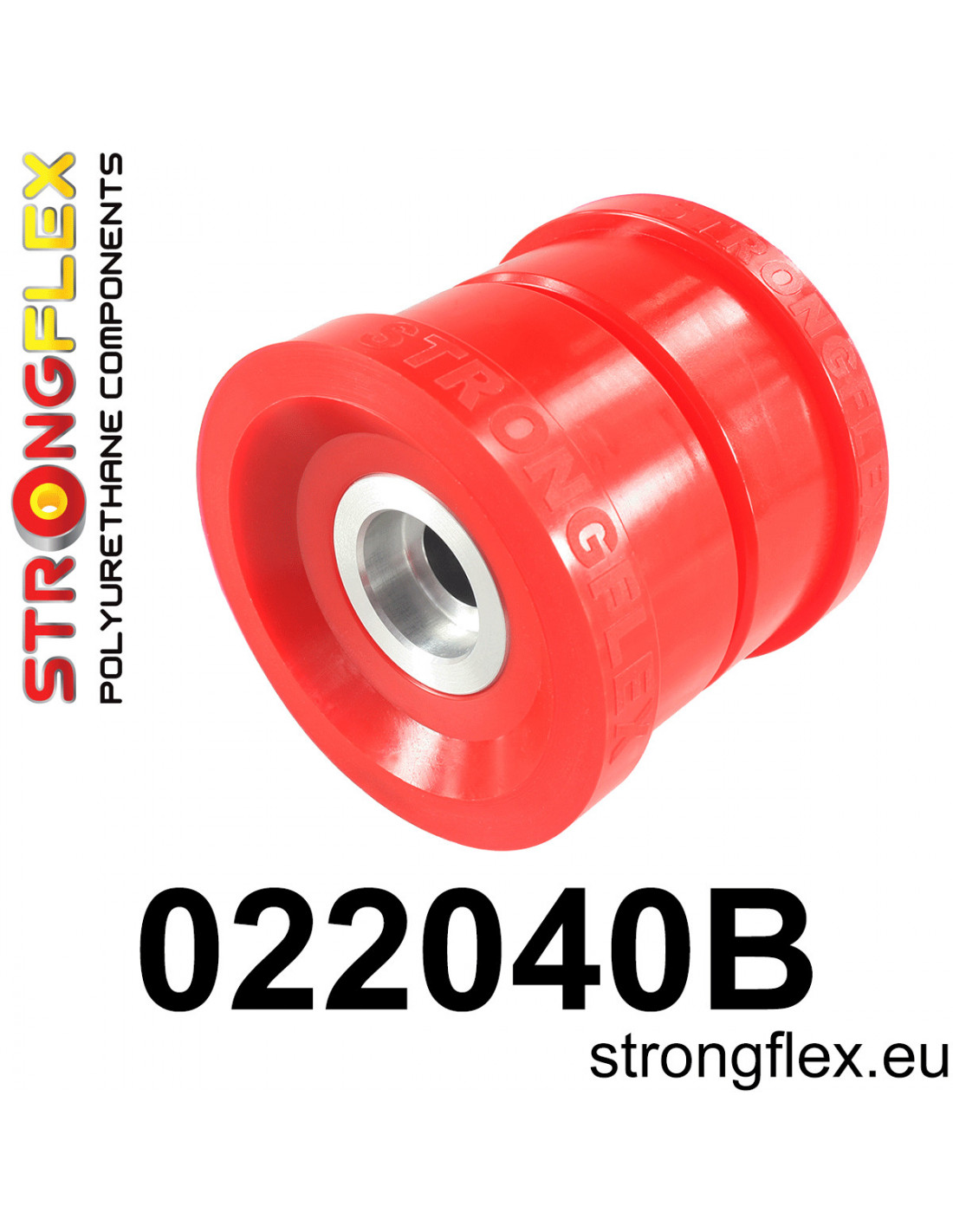 022040B: Rear subframe - front bush polyurethane Audi | STRONGFLEX