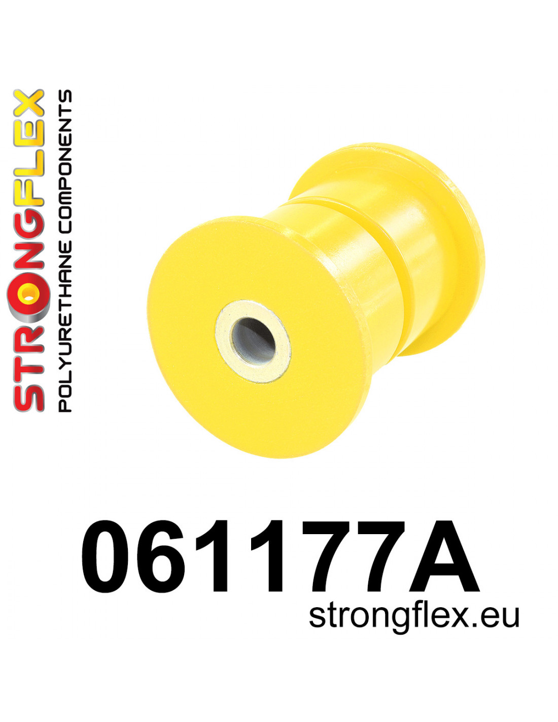 061177A: Rear suspension front spring bush SPORT | STRONGFLEX