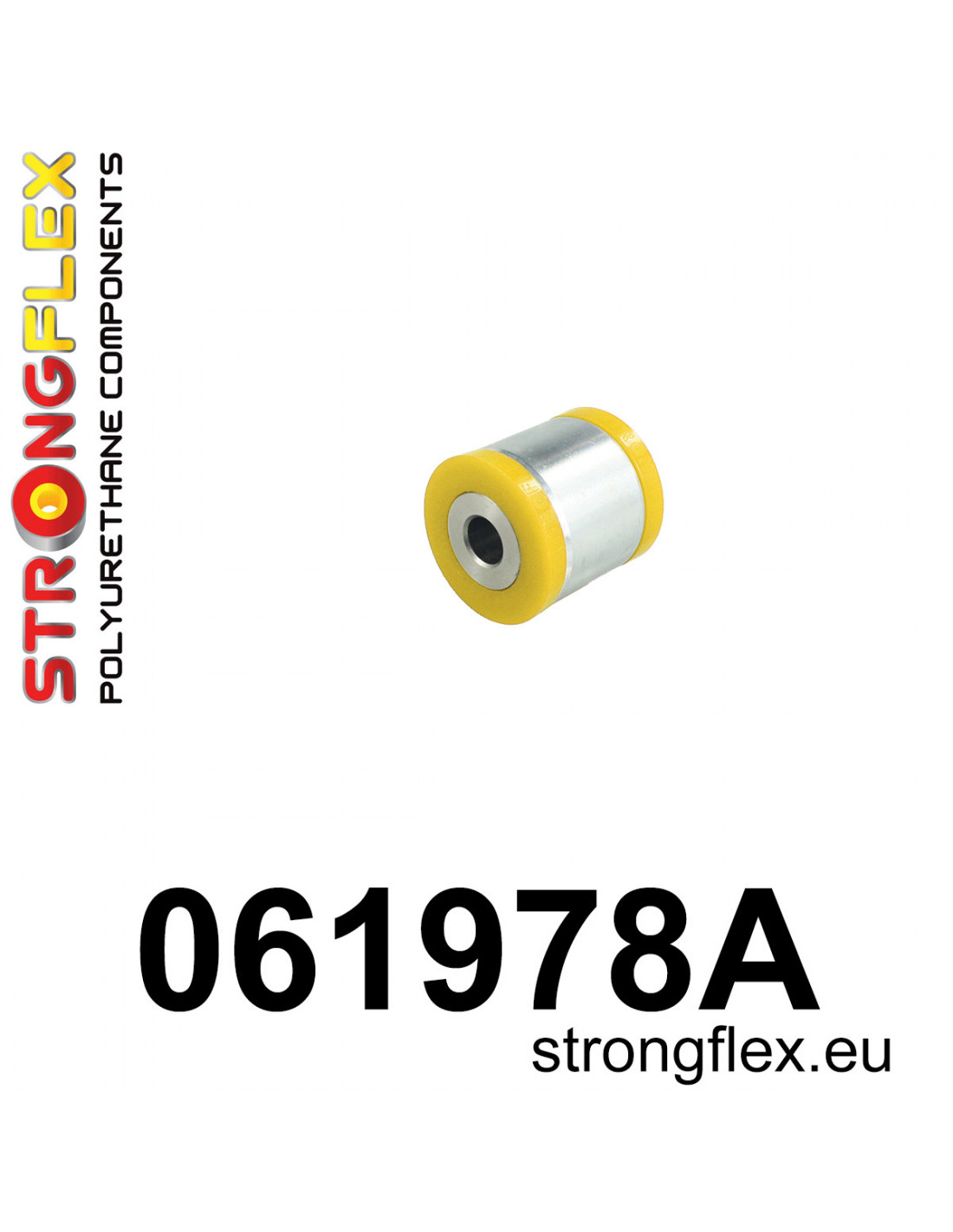 061978A: Rear hub bush - lower 42mm SPORT polyurethane | STRONGFLEX