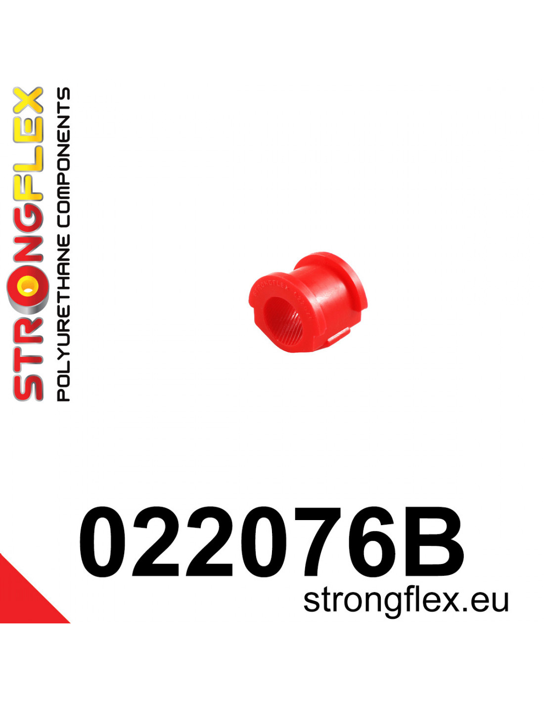 022076B: Front anti roll bar bush polyurethane Audi | STRONGFLEX