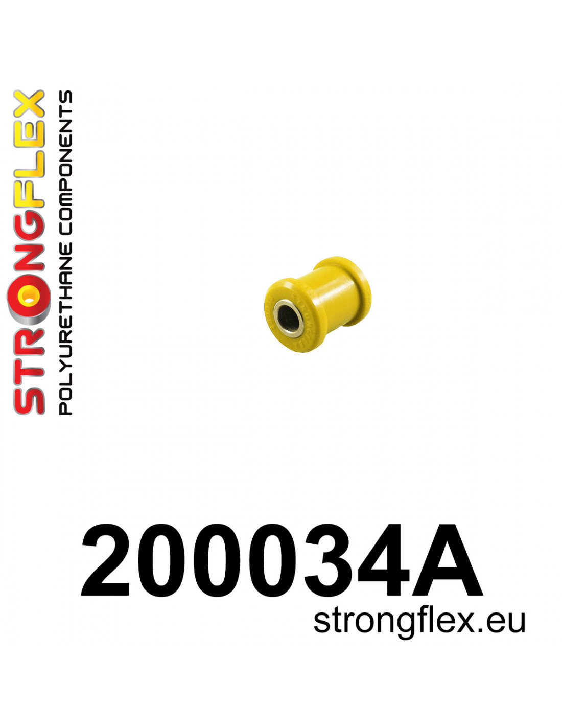 200034A: Panhard rod mount bush SPORT polyurethane drift | STRONGFLEX